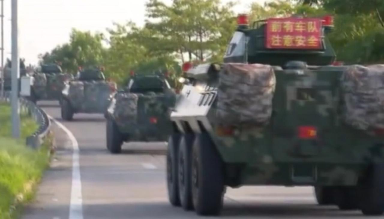 Chinese convoy